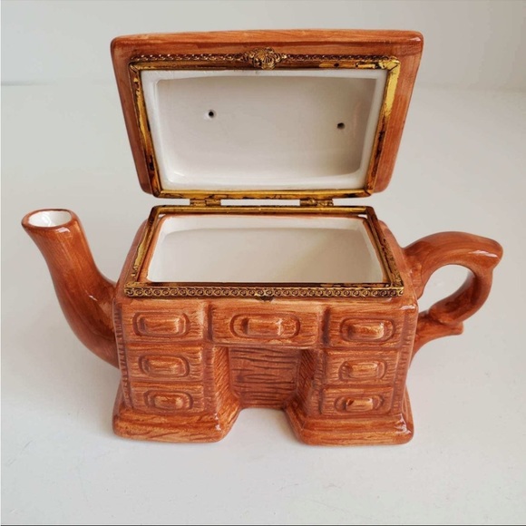 Russ | Storage & Organization | Russ Tea Time Treasures Hinged Box ...